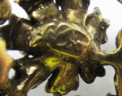 Coro Pegasus Mark Vintage 1950s Beautiful Amethyst and Pearl Pin